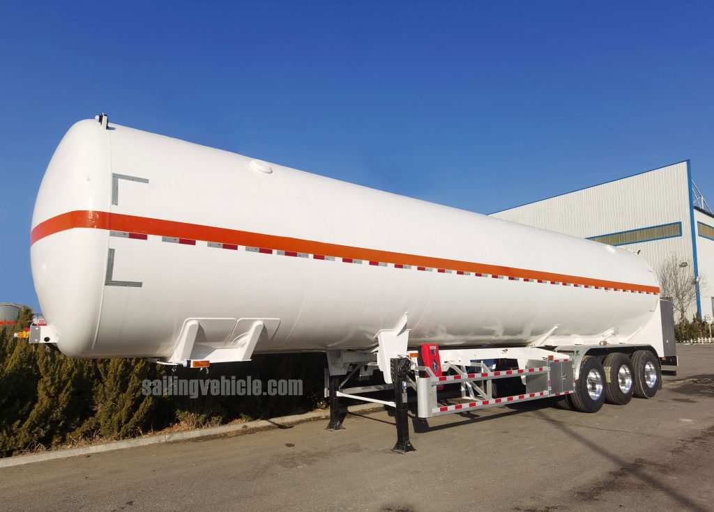 52.6 m³ LNG transport tank semi-trailer - Sailingvehicle
