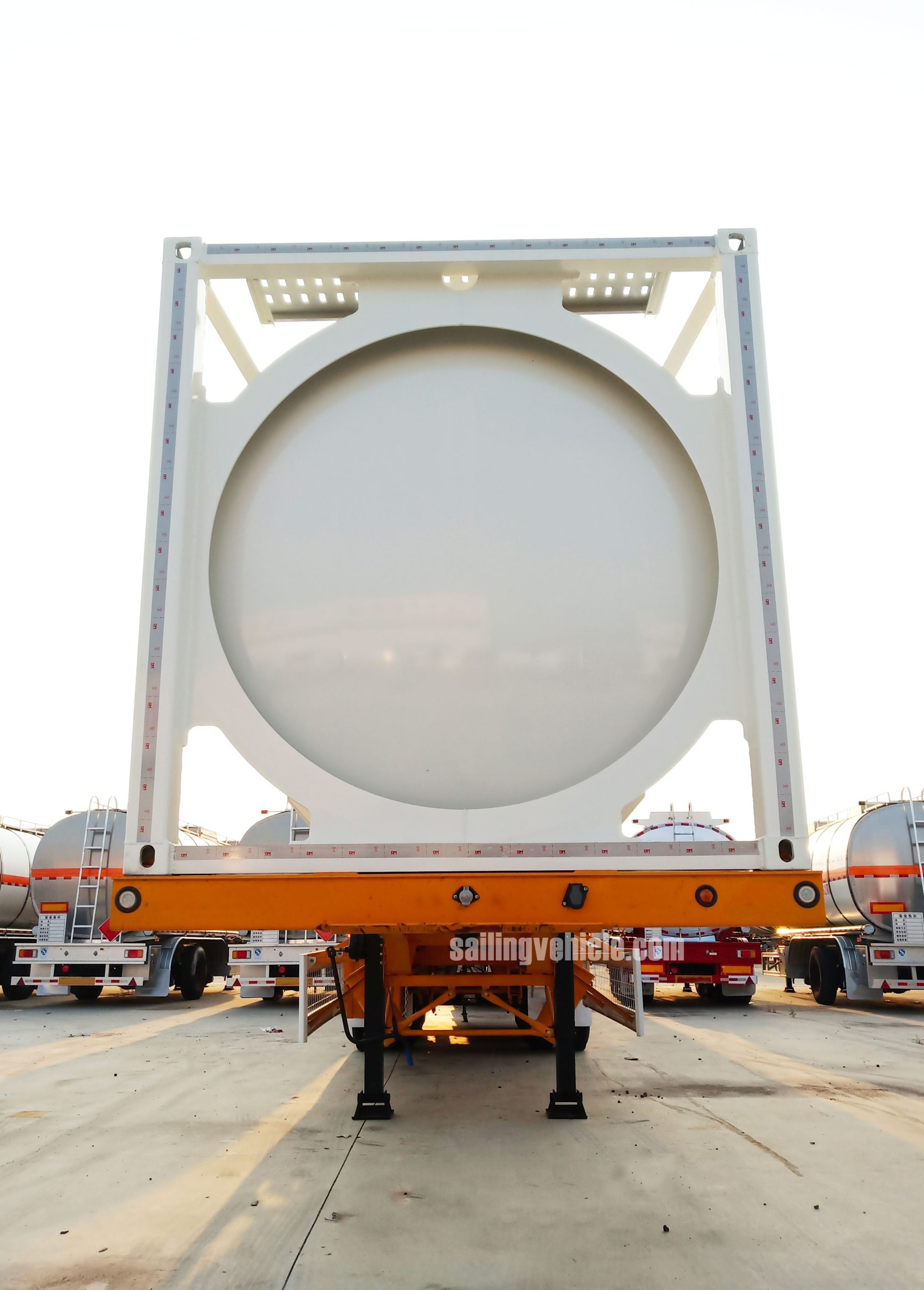 40 Feet fuel oil tank frame container - Sailingvehicle